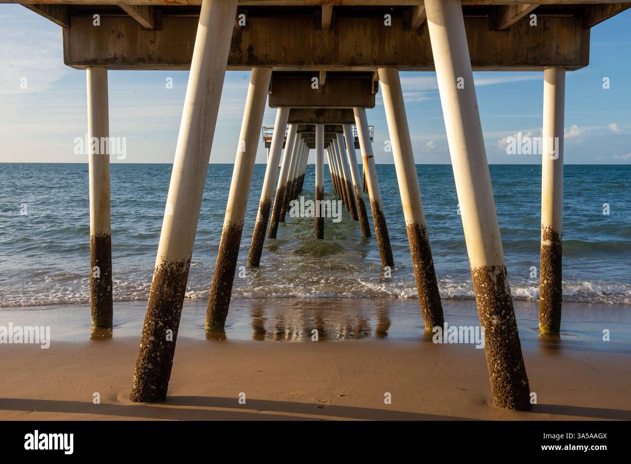 Hervey Bay, Queensland, features stunning beaches with calm, crystal ...