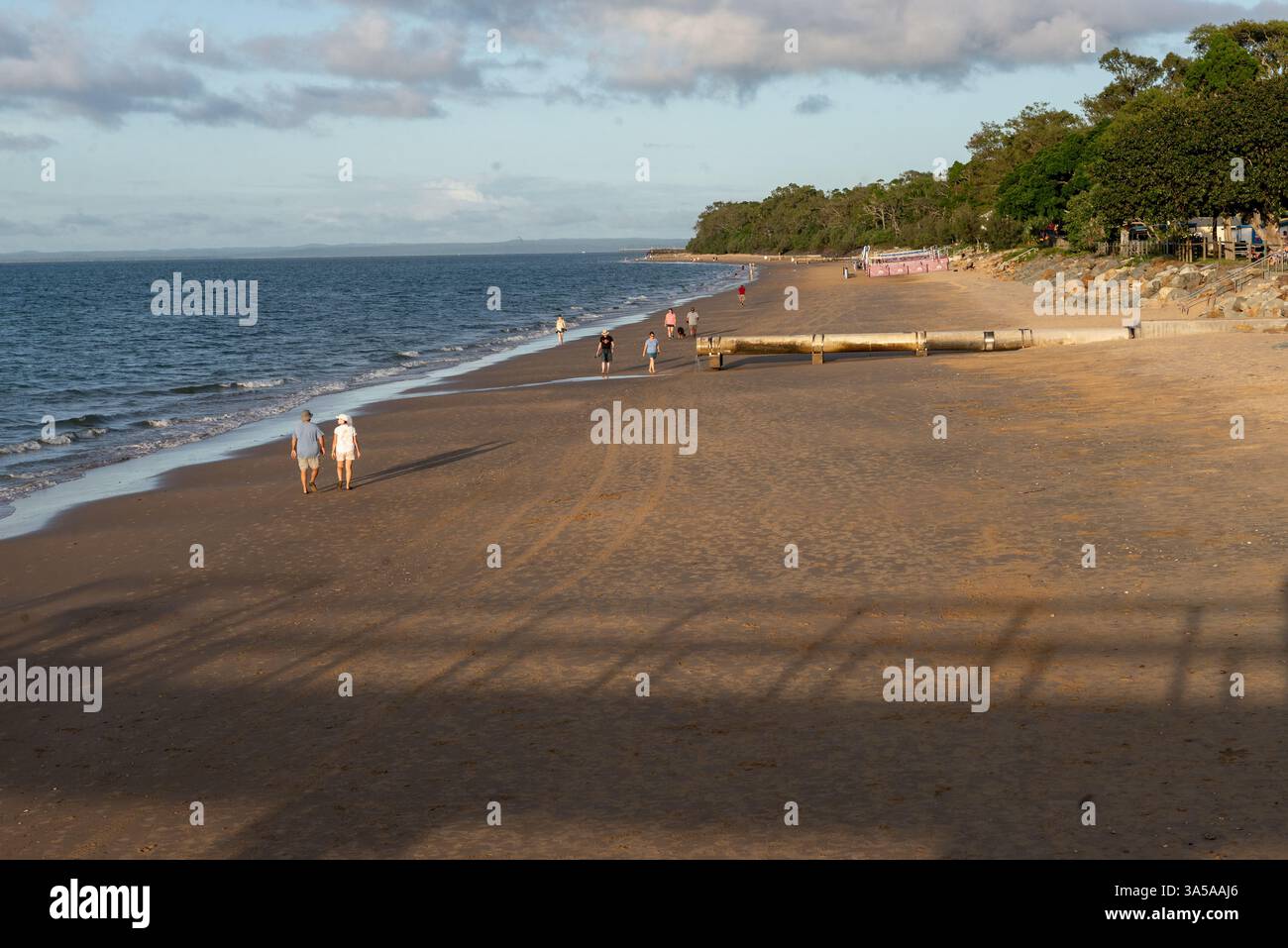 Hervey Bay, Queensland, features stunning beaches with calm, crystal ...
