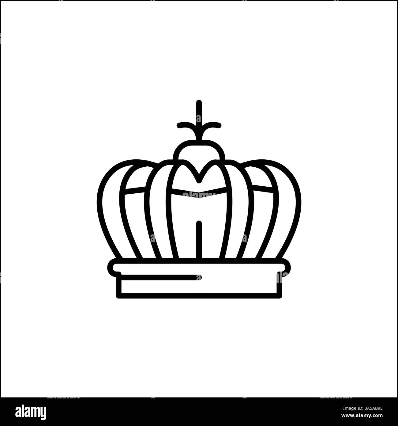 Royal Crown Icon Stock Vector Image & Art - Alamy