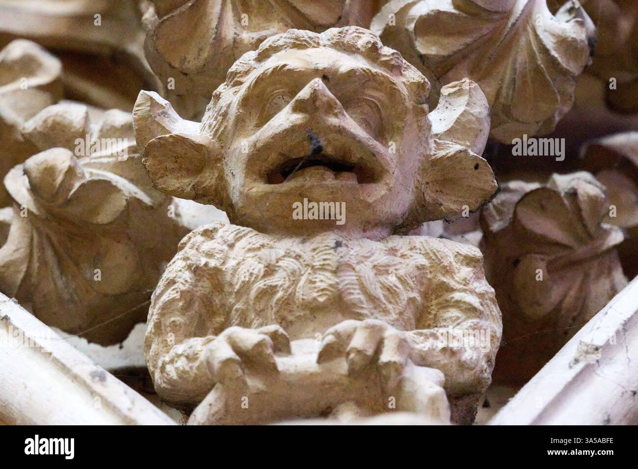 The Lincoln Imp is a famous grotesque carved figure located in Lincoln ...