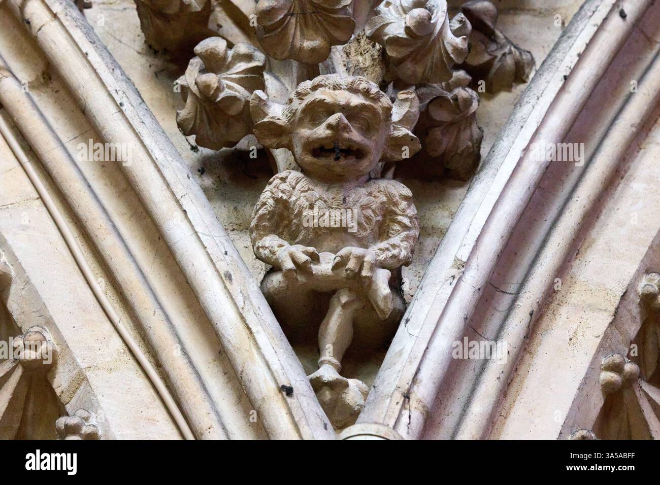The Lincoln Imp is a famous grotesque carved figure located in Lincoln ...