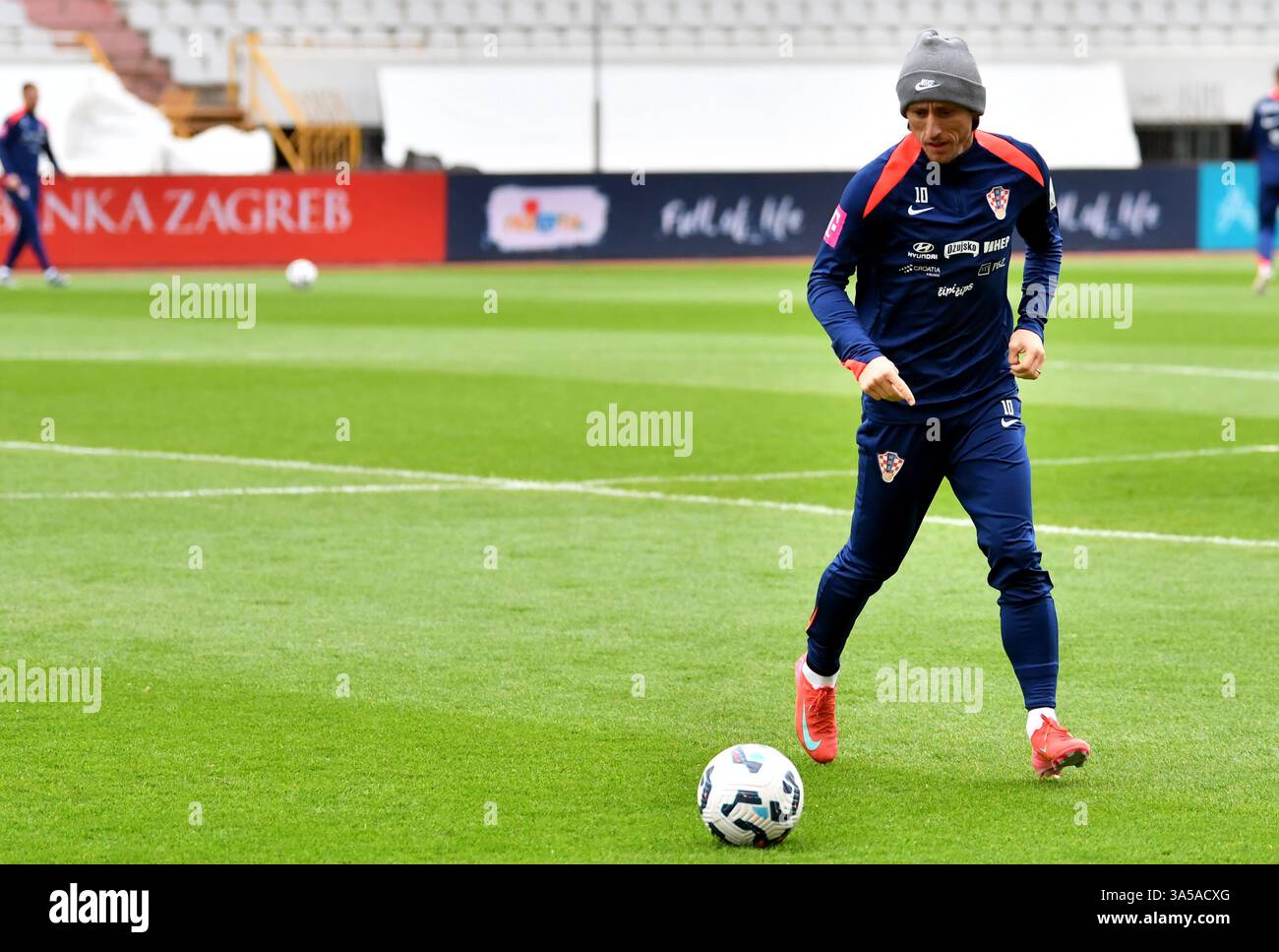 Luka Modric of Croatia national football team during training at Poljud ...