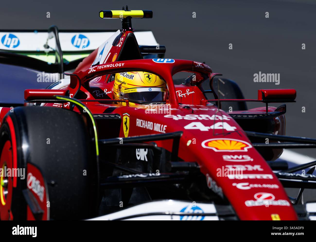 Albert Park, 14 Mar 2025: Lewis Hamilton (GBR) during the 2025 ...