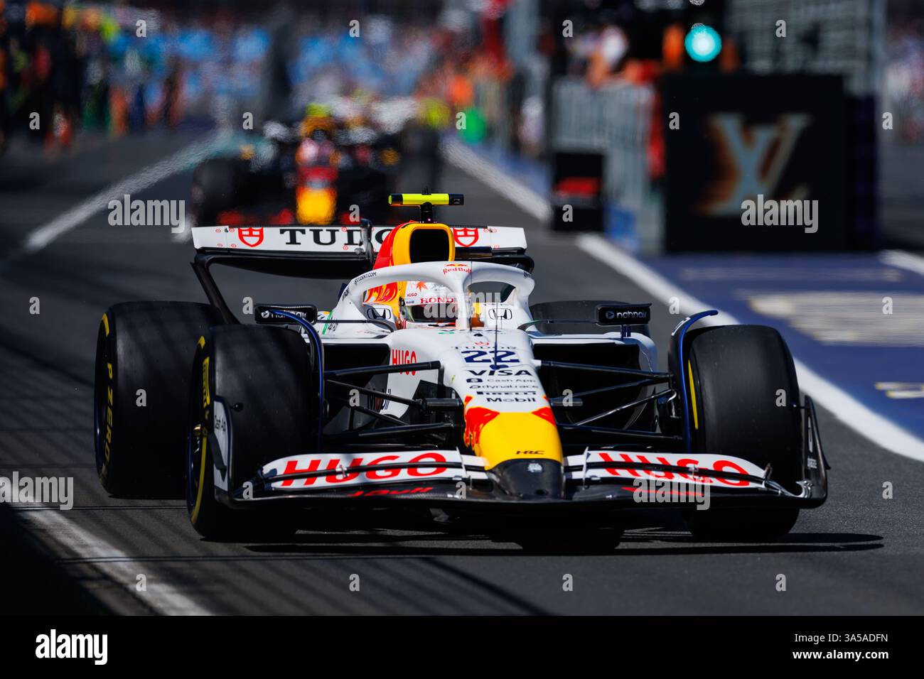 Albert Park, 14 Mar 2025: Yuki Tsunoda (JPN) during the 2025 Australian Formula One Grand Prix ...
