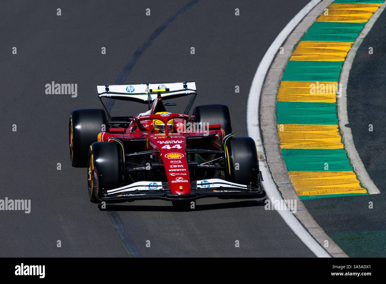 Albert Park, 14 Mar 2025: Lewis Hamilton (GBR) during the 2025 ...