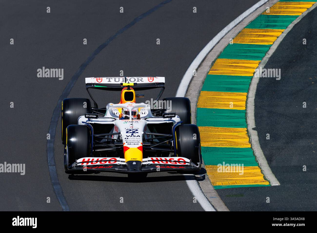 Albert Park, 14 Mar 2025: Yuki Tsunoda (JPN) during the 2025 Australian Formula One Grand Prix ...