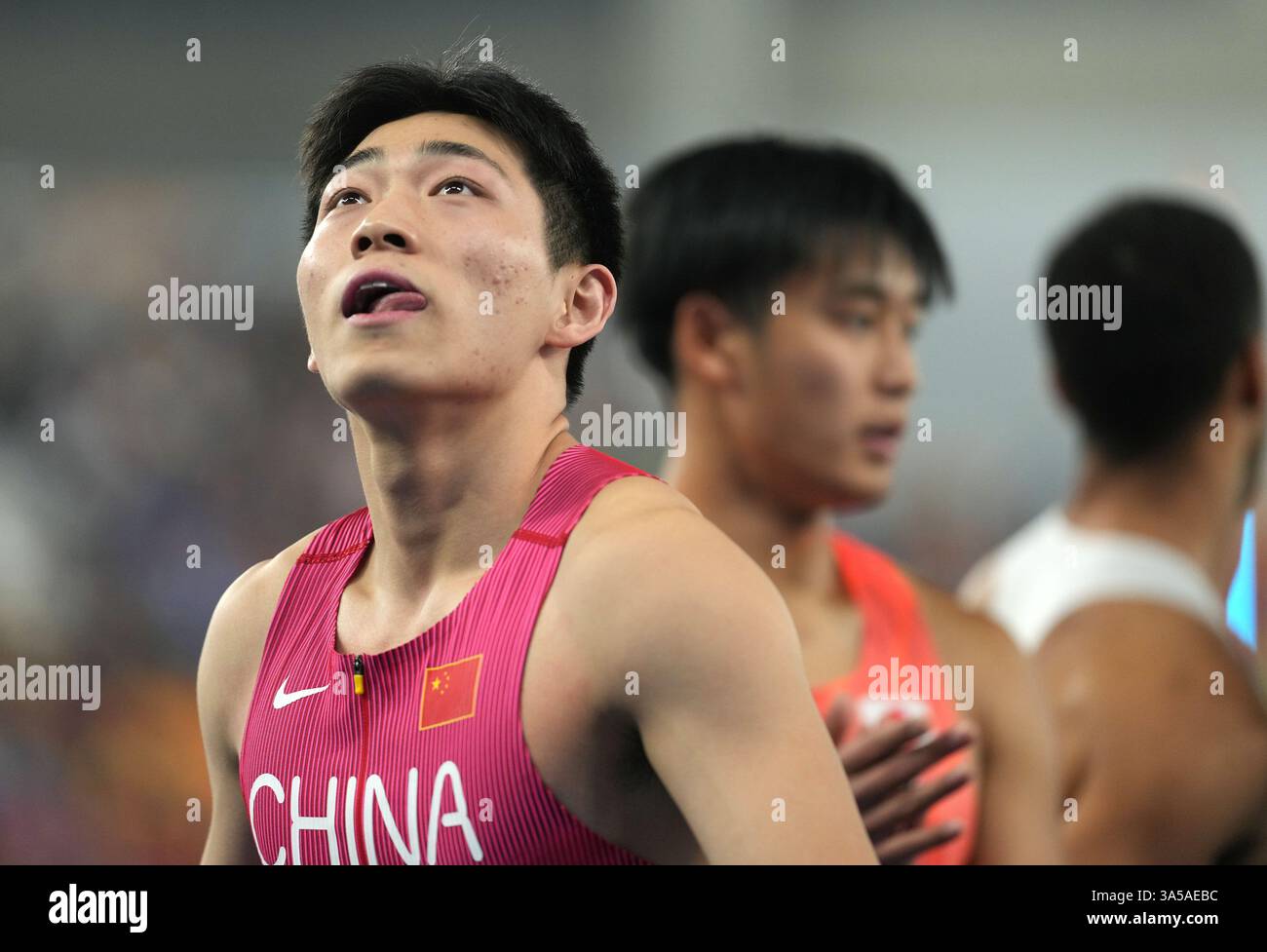 Nanjing, China's Jiangsu Province. 22nd Mar, 2025. Liu Junxi of China ...