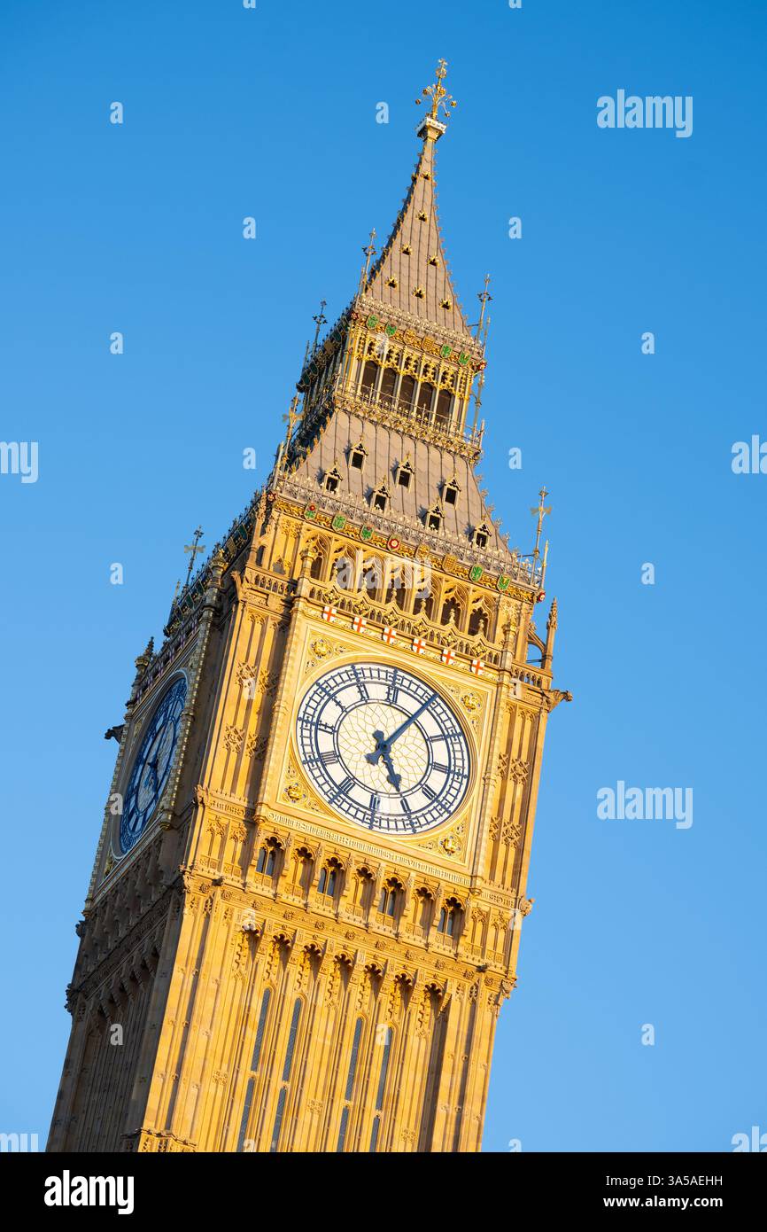 Big Ben stands tall in London, showcasing its intricate architecture ...