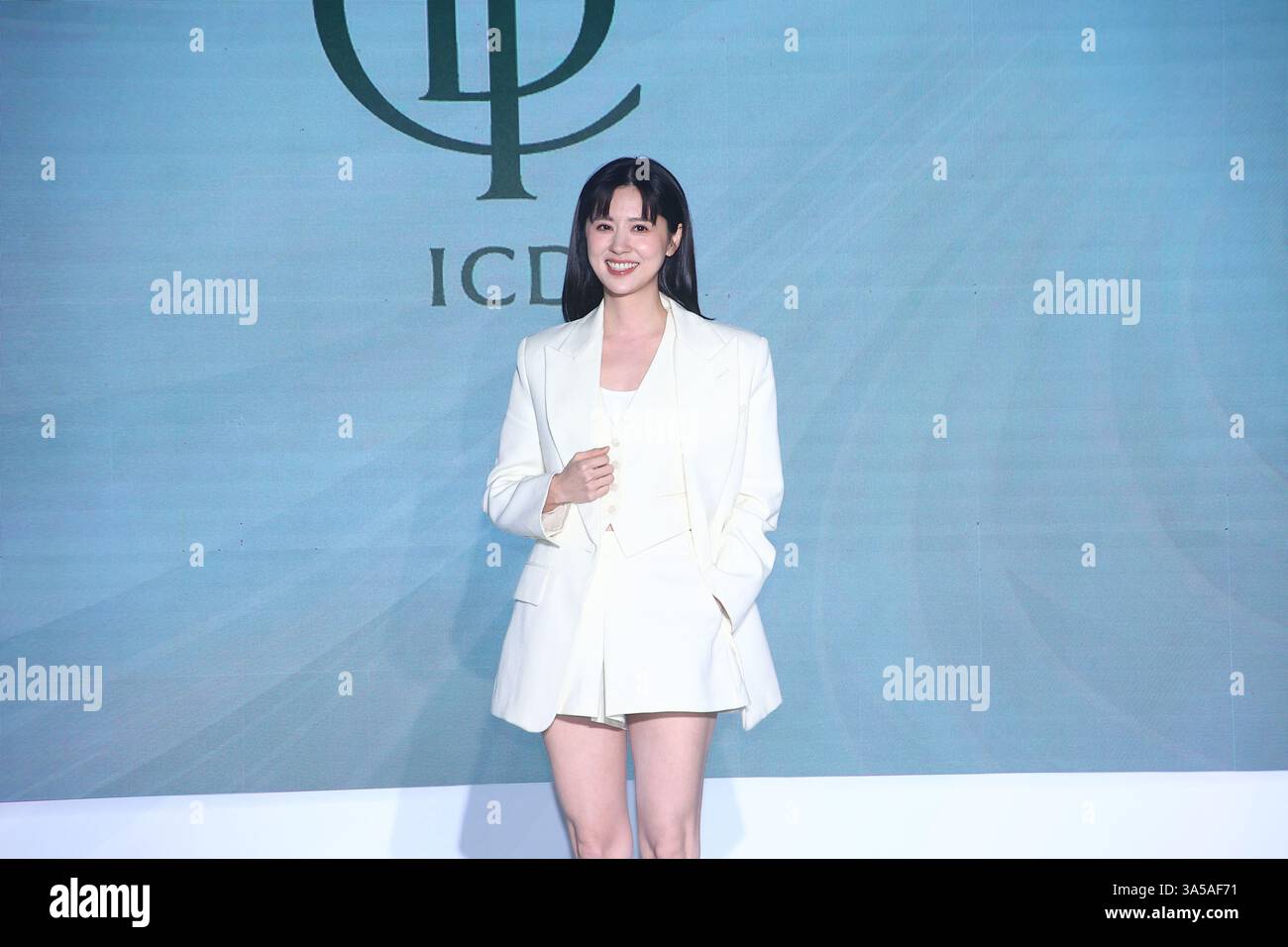 TAIPEI, CHINA - MARCH 22, 2025 - Taiwanese actress Allison attends a ...