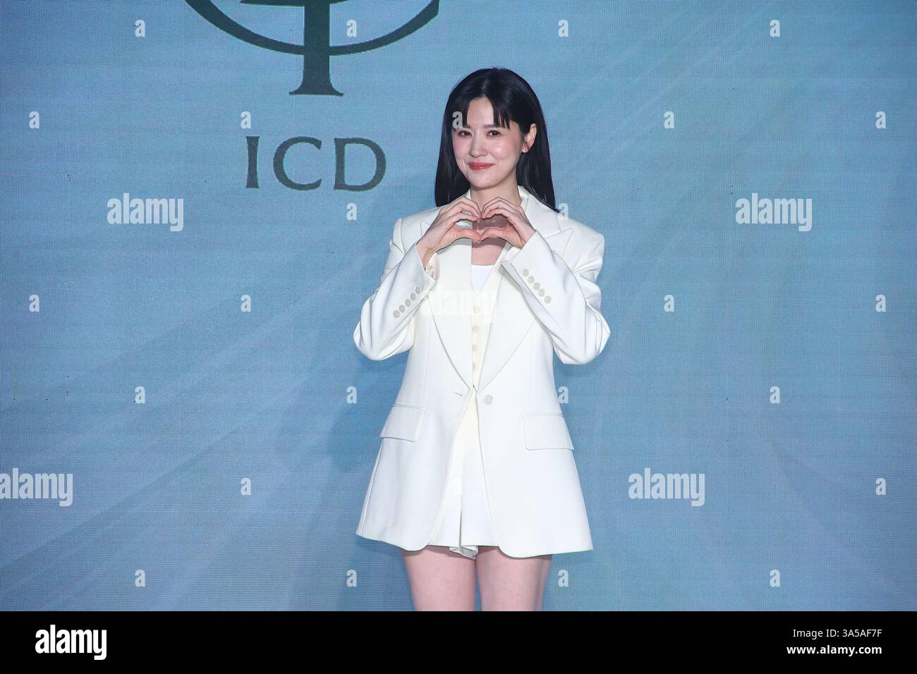 TAIPEI, CHINA - MARCH 22, 2025 - Taiwanese actress Allison attends a ...