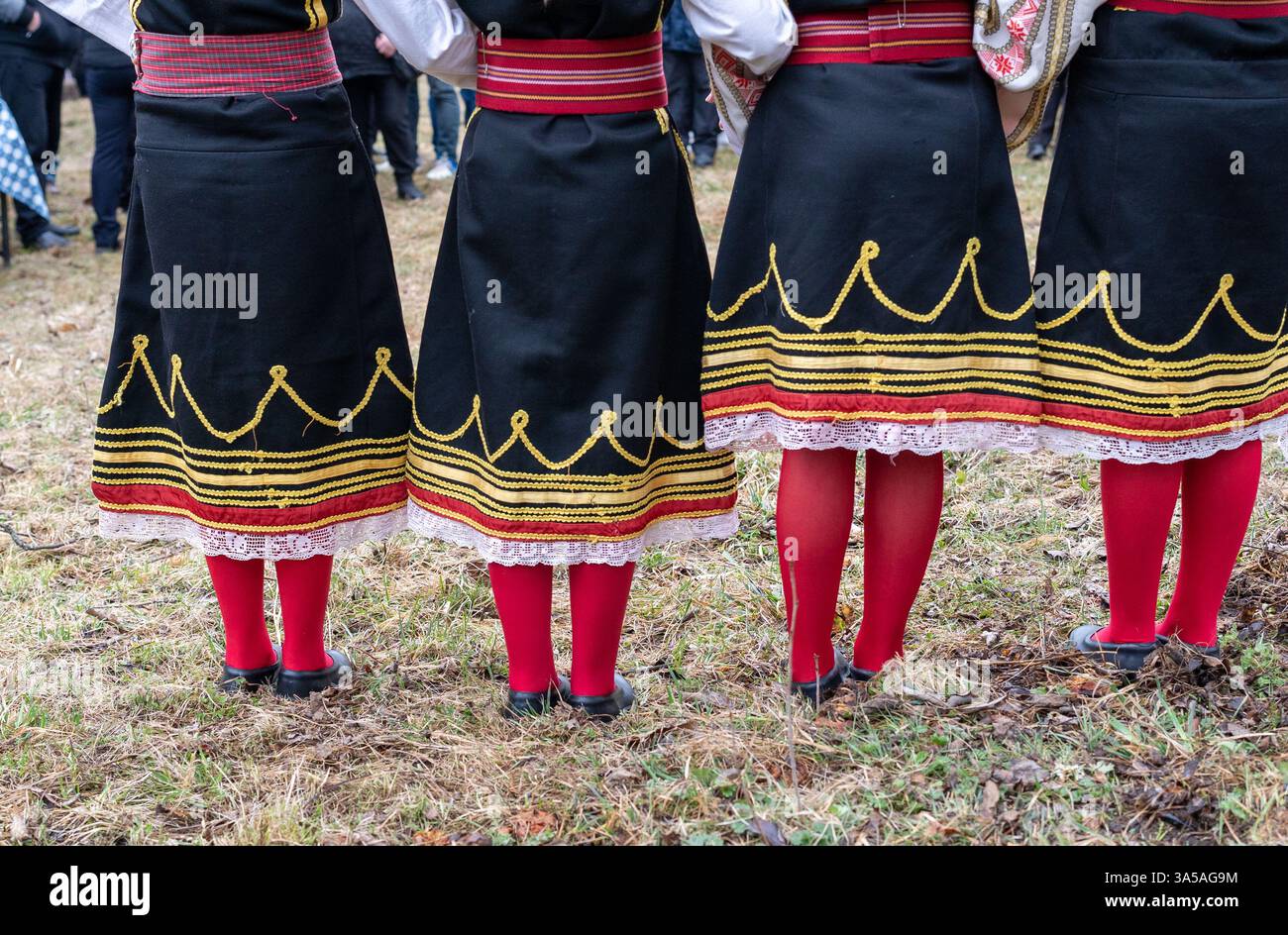 Traditional Elegance – Macedonian Folklore Costumes Stock Photo - Alamy