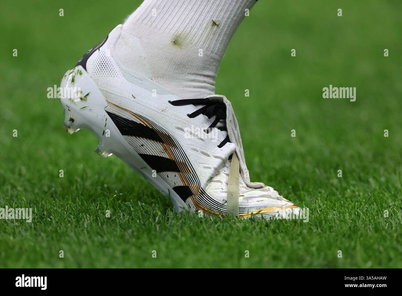 Milan, Italy, 20th March 2025. The new Adidas Predator Teamgeist ...