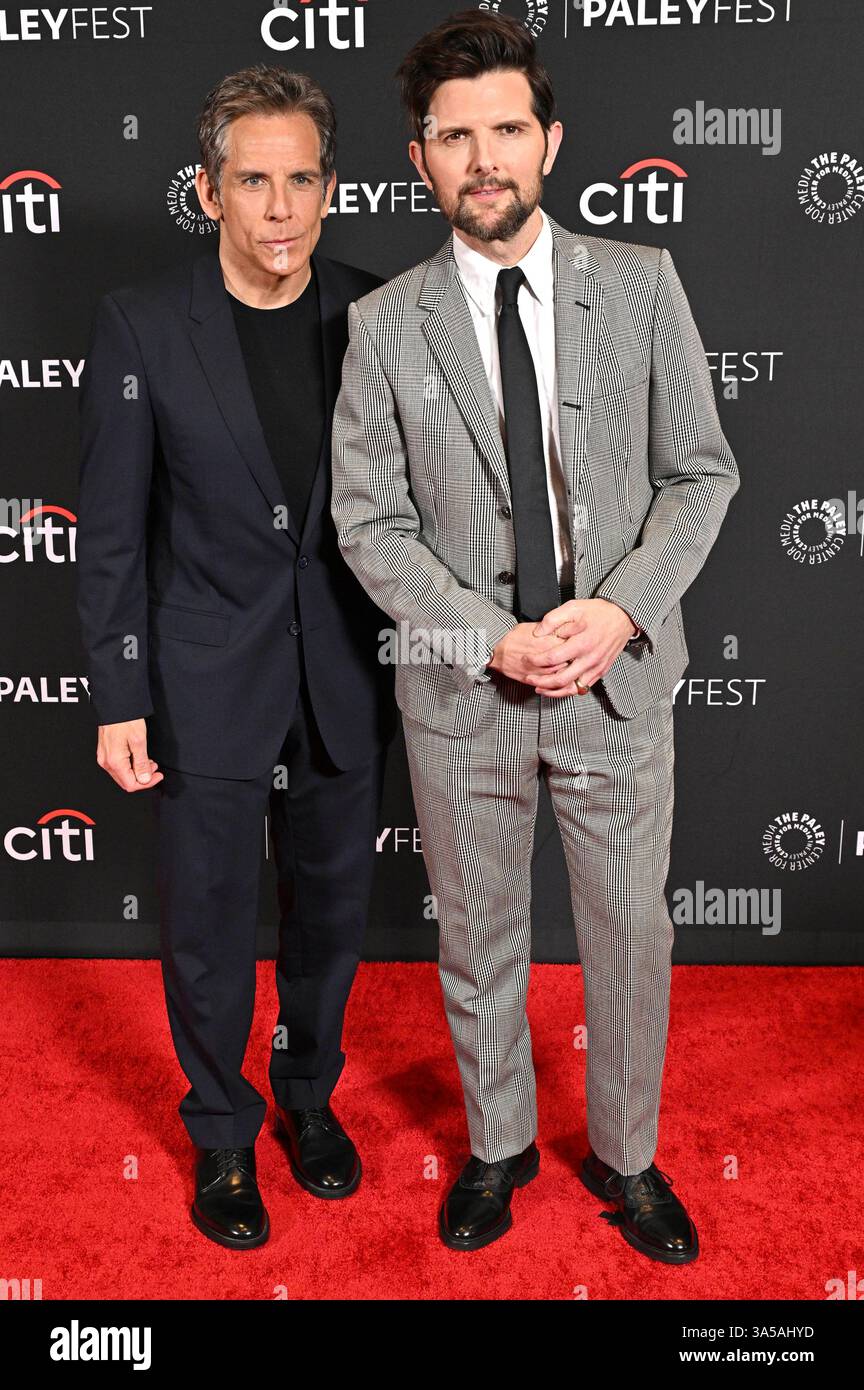 Ben Stiller und Adam Scott beim Screening der Apple TV Serie Severance auf dem 42. Paleyfest ...