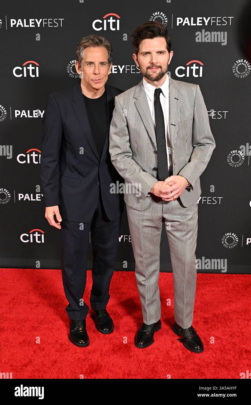 Ben Stiller und Adam Scott beim Screening der Apple TV Serie Severance auf dem 42. Paleyfest ...