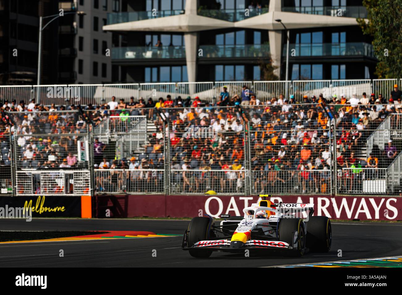 Albert Park, 14 Mar 2025: Yuki Tsunoda (JPN) during the 2025 Australian Formula One Grand Prix ...