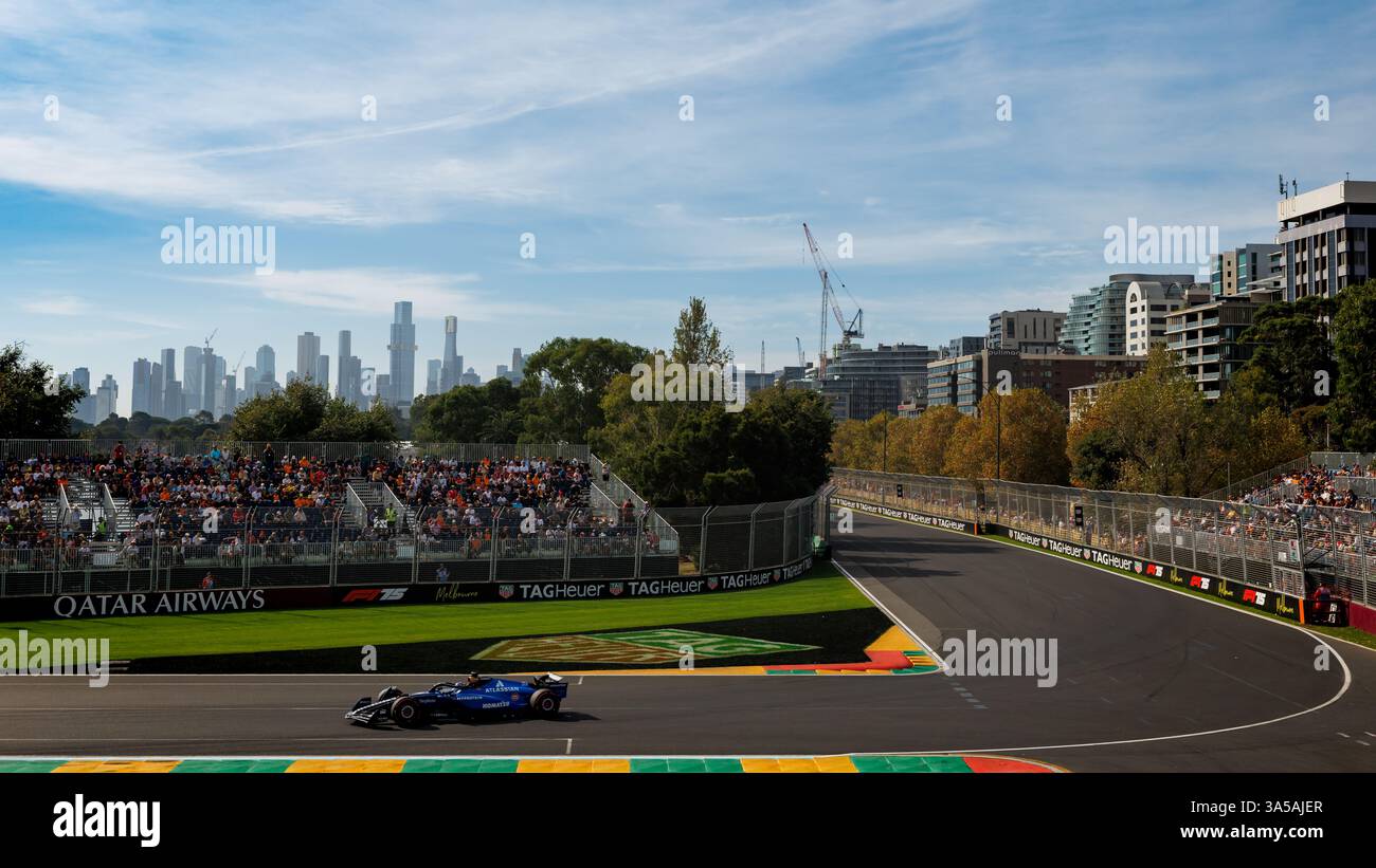 Albert Park, 14 Mar 2025: Alex Albon (THA) during the 2025 Australian ...