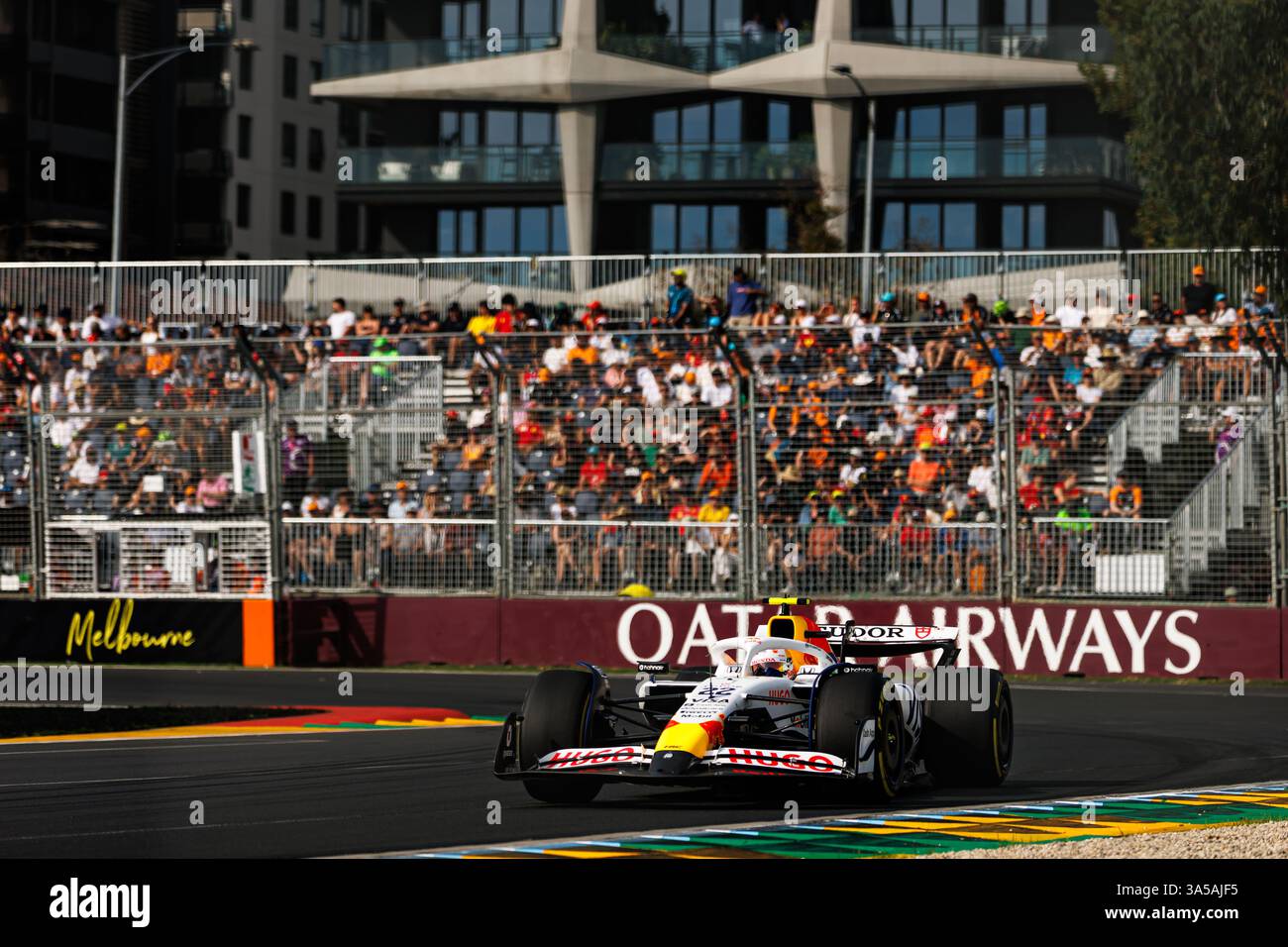 Albert Park, 14 Mar 2025: Yuki Tsunoda (JPN) during the 2025 Australian Formula One Grand Prix ...