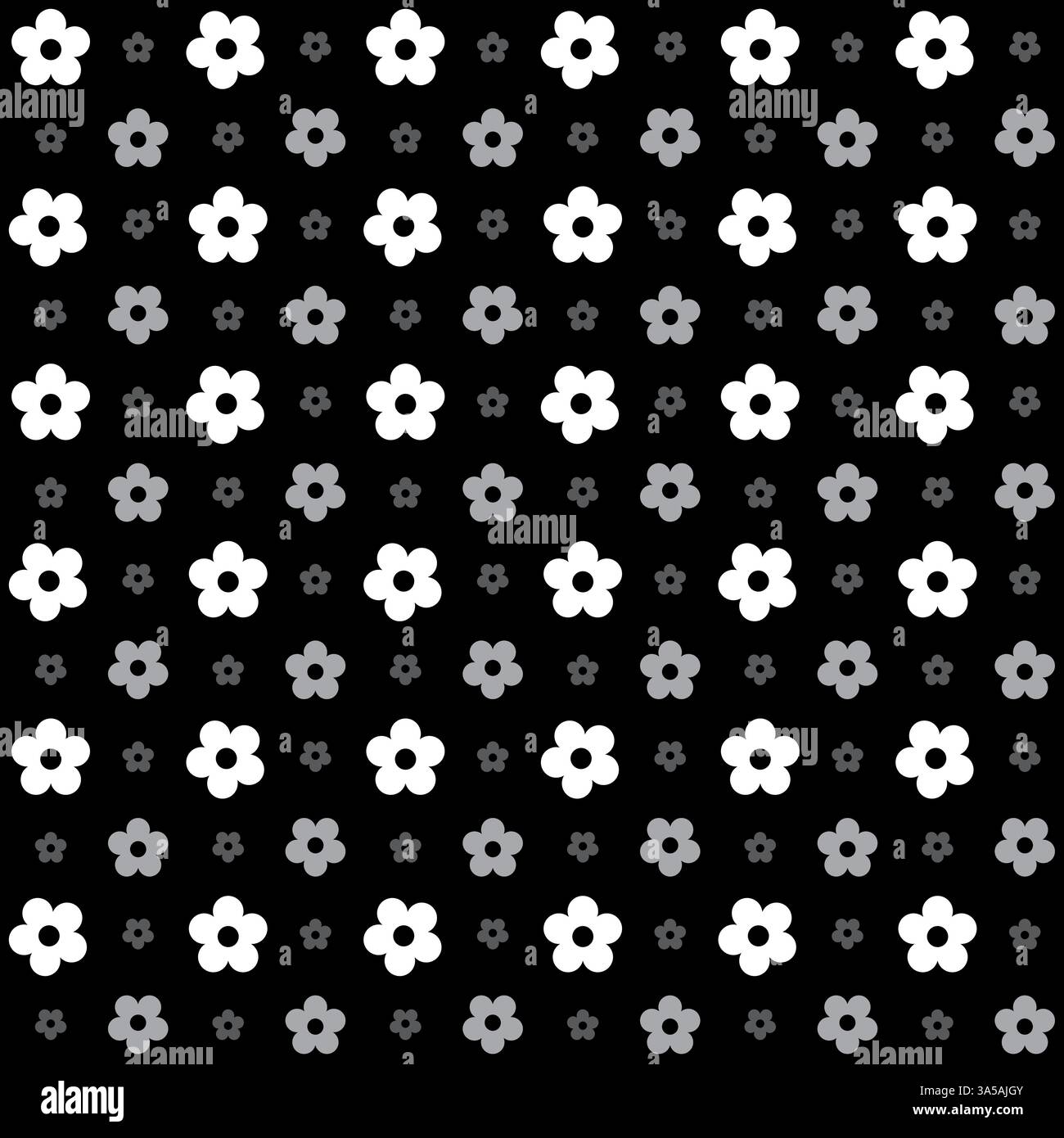 Black white digital artwork Stock Vector Images - Alamy