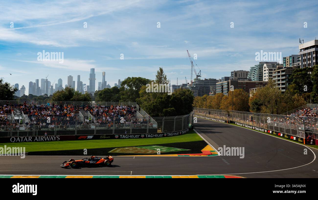 Albert Park, 14 Mar 2025: Oscar Piastri (AUS) during the 2025 ...