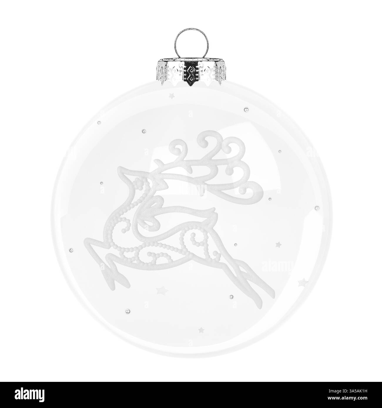 Realistic snow on transparent Cut Out Stock Images & Pictures - Alamy