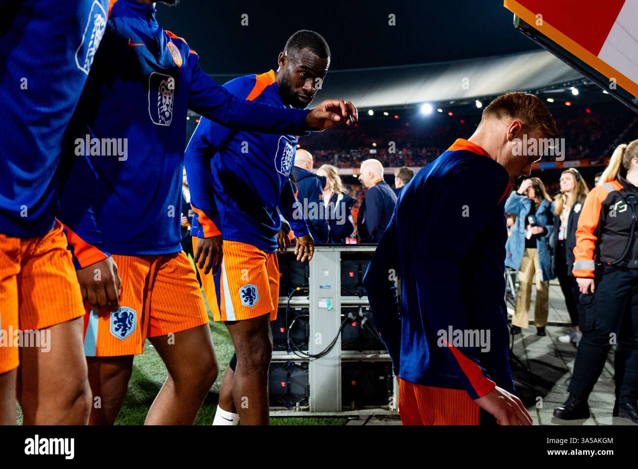 Rotterdam, The Netherlands. 20th Mar, 2025. Rotterdam - Lutsharel ...