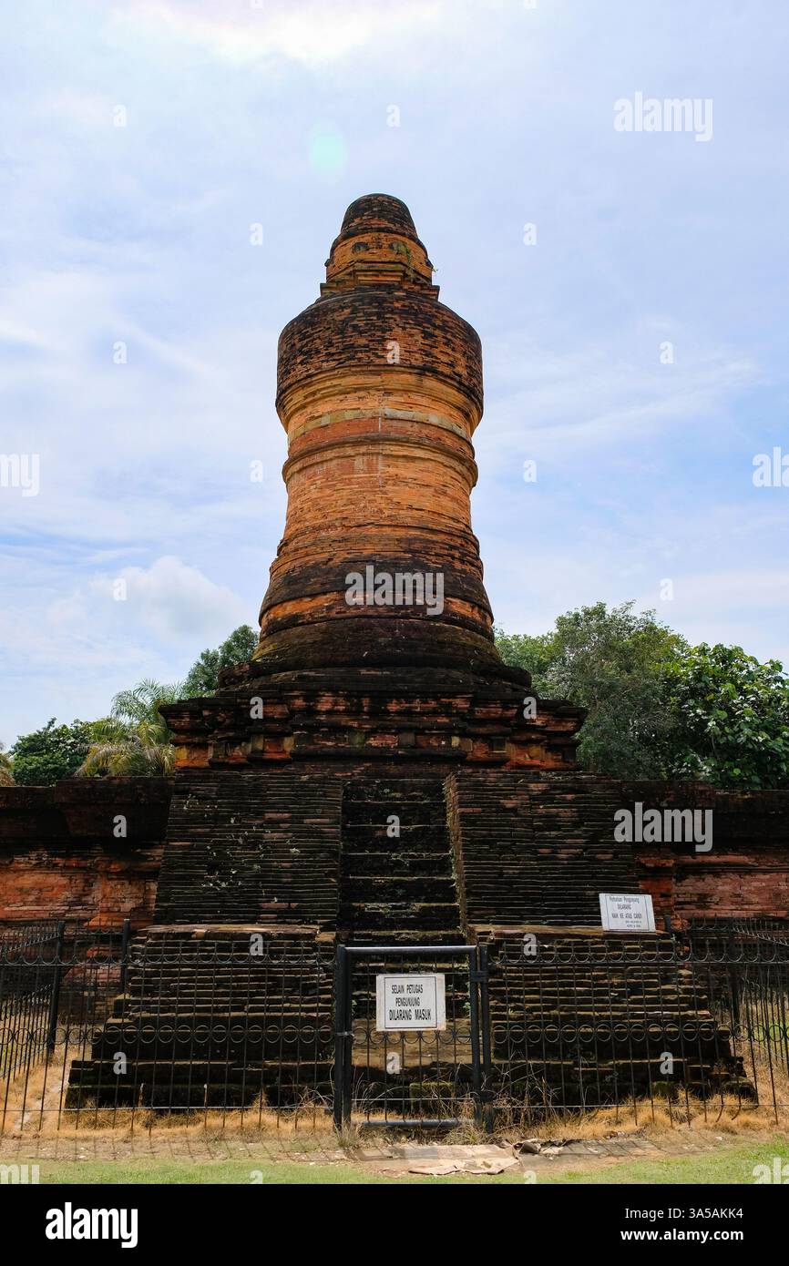 Riau, Indonesia - January 25, 2025: Muara Takus is a Buddhist temple ...