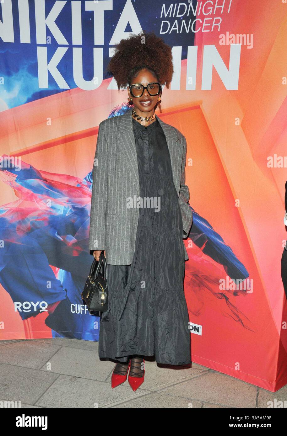 London, UK. 21st Mar, 2025. Zeze Millz at the "Nikita Kuzmin: Midnight ...