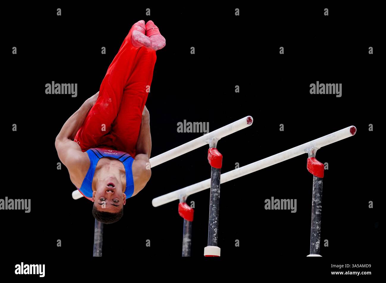 Sol Scott from Huntingdon Olympic Gymnastics club competes on the ...