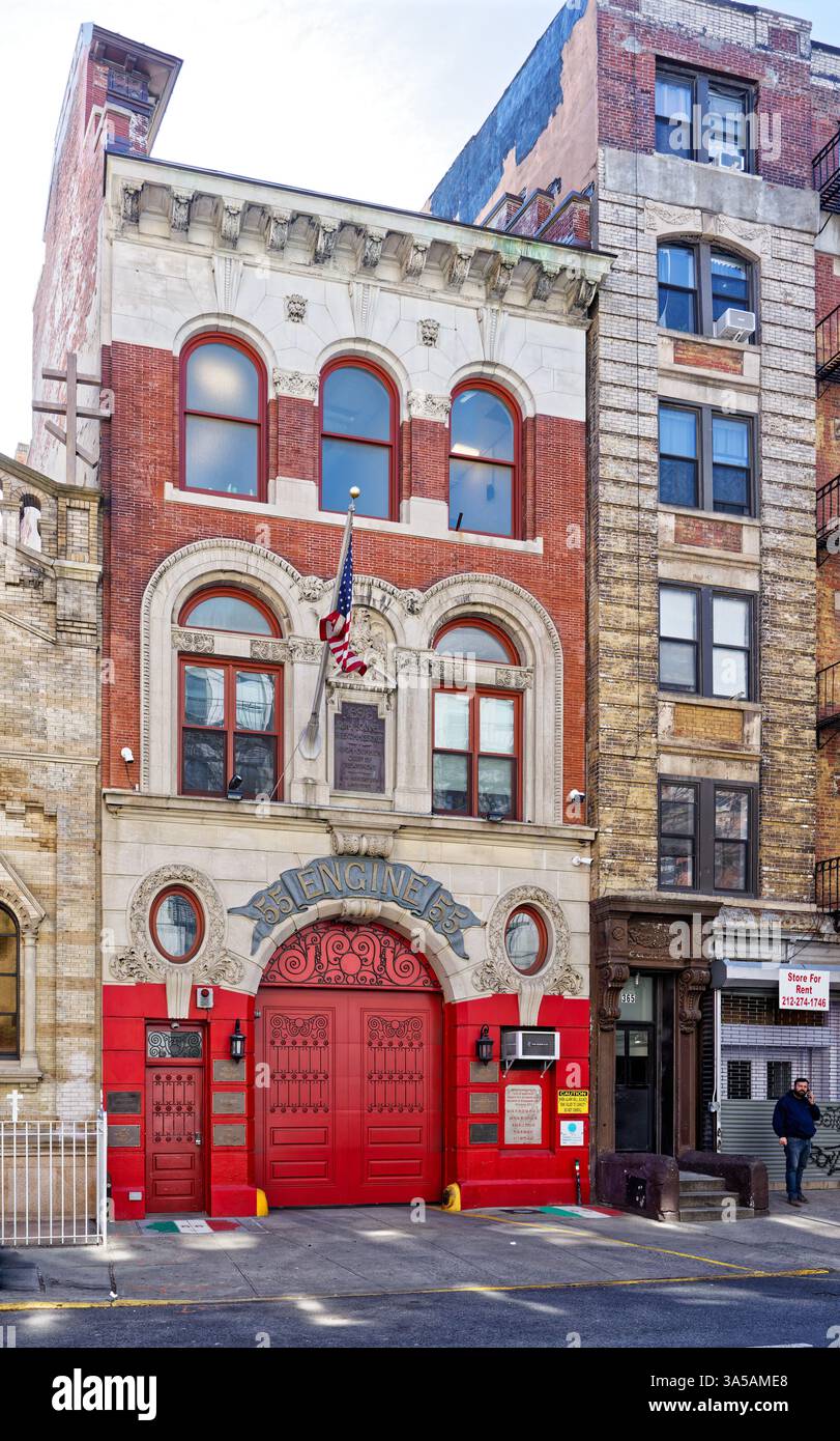 R. H. Robertson designed the NYC landmark Engine Company 55 firehouse ...