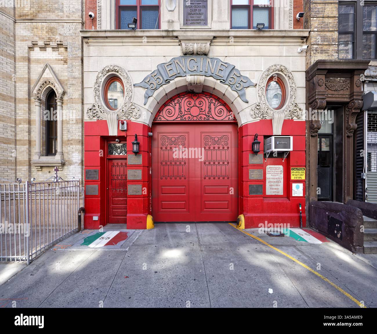 R. H. Robertson designed the NYC landmark Engine Company 55 firehouse ...