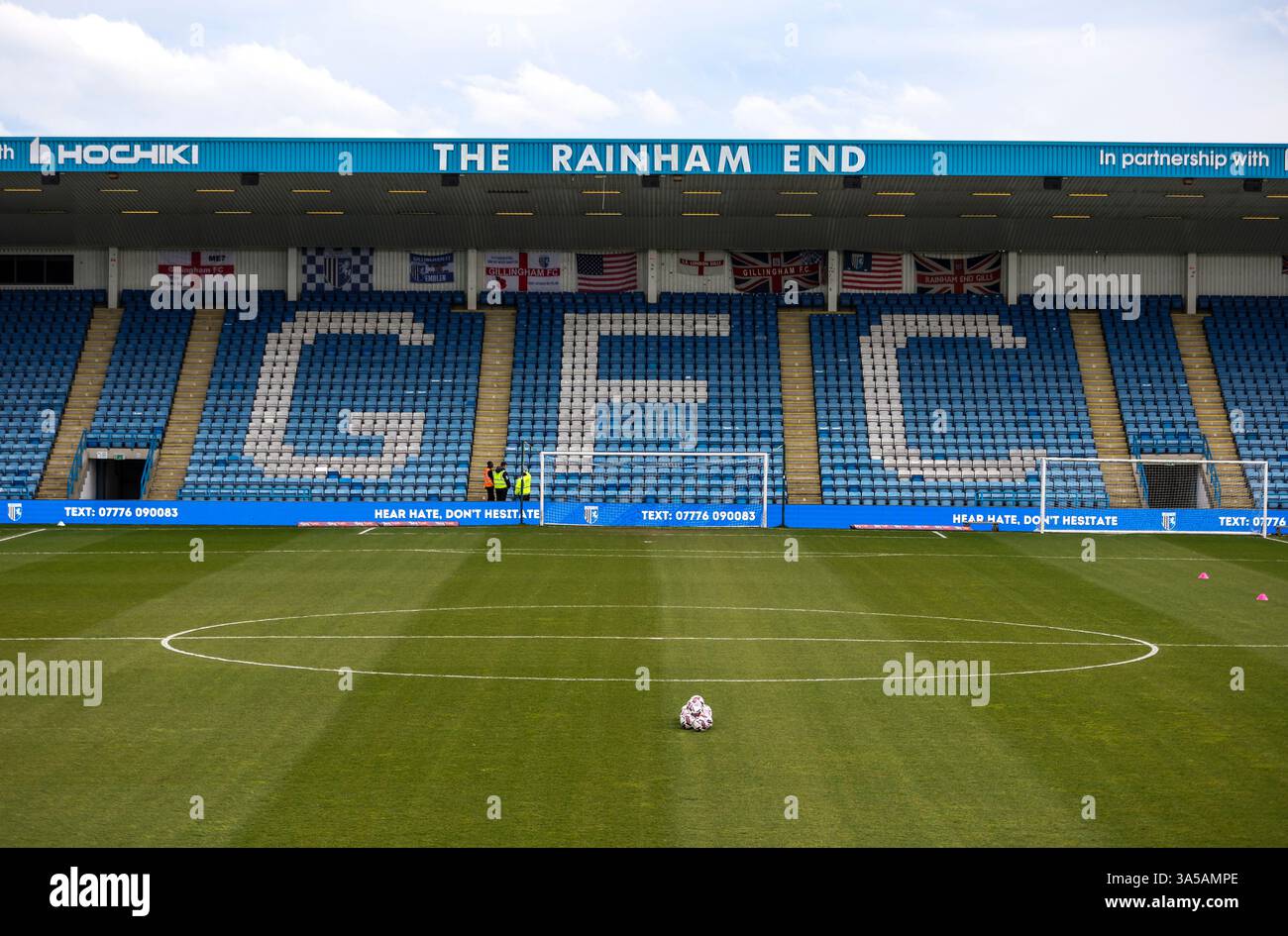 General view of the ground before game during the Sky Bet League Two ...