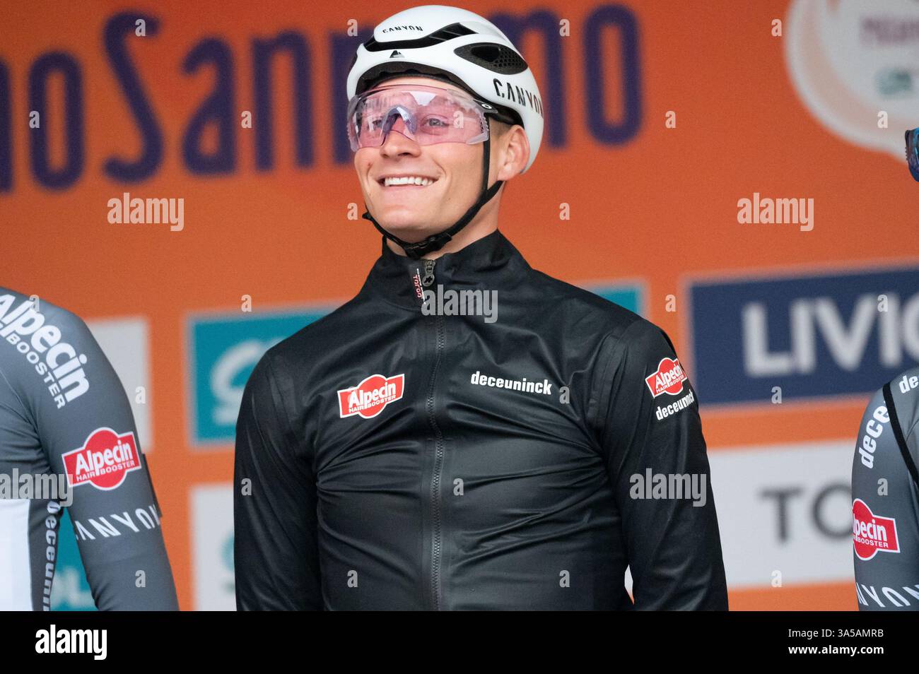 Pavia, Italy. 22nd Mar, 2025. Mathieu van der Poel, team Alpecin ...