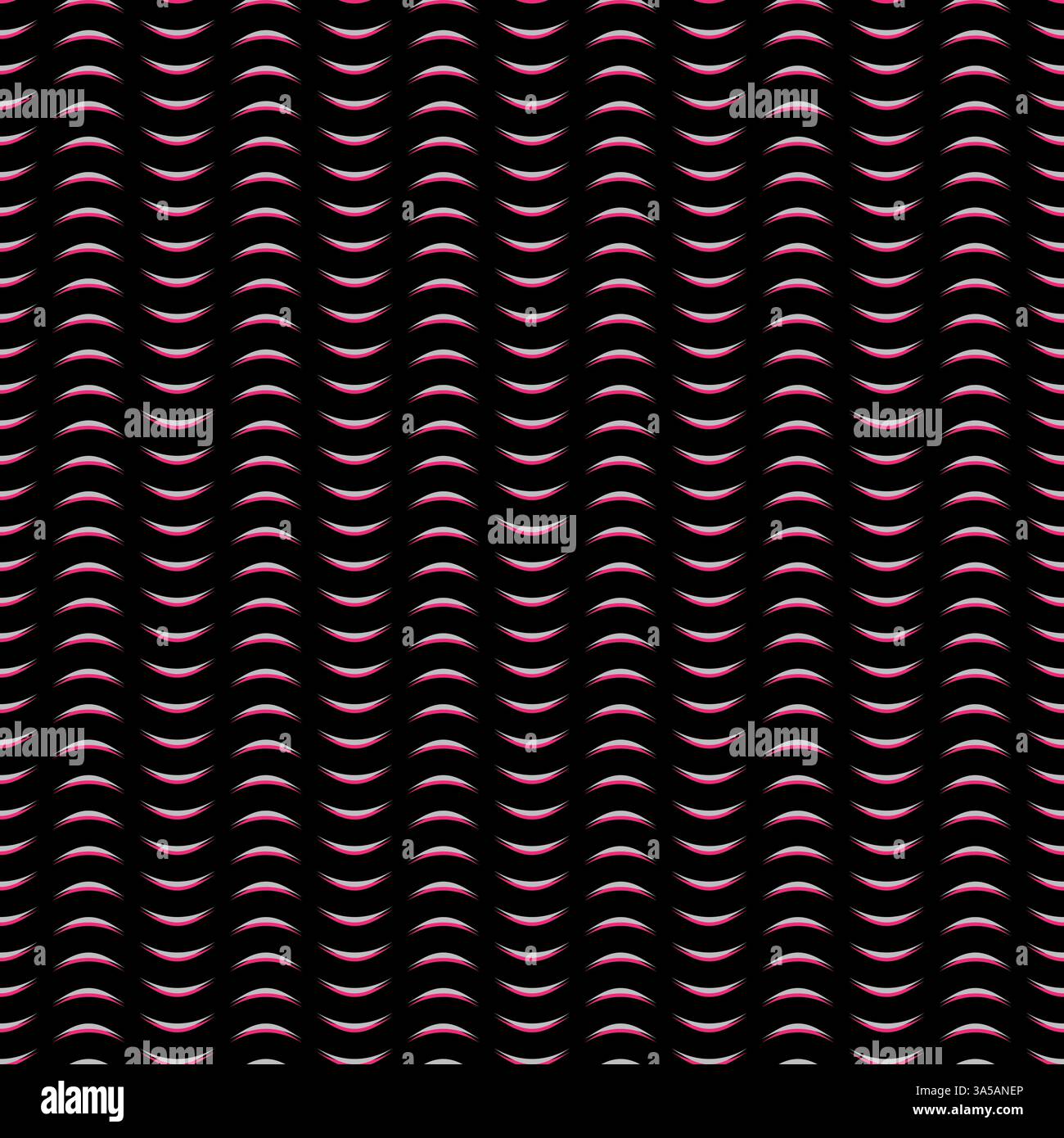 Seamless grey shaded waves pattern black background, for wallpaper ...
