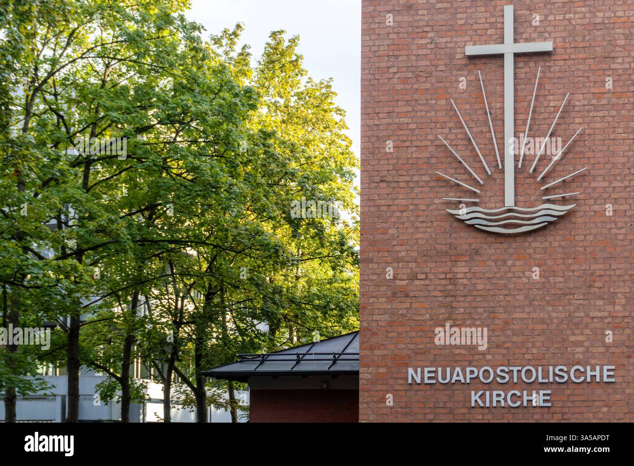 Augsburg, Bavaria, Germany - September 18, 2023: Facade of the New ...