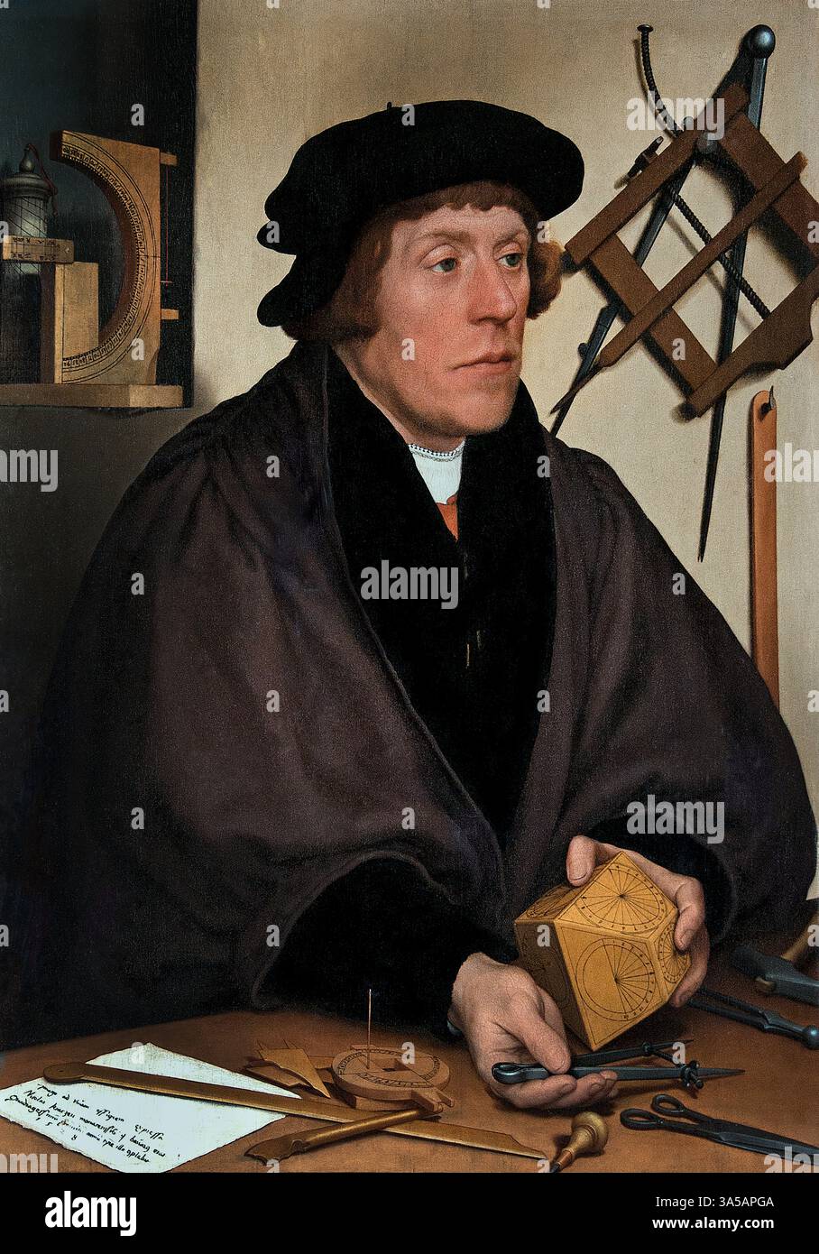 Where he was appointed as astronomer to king henry hi-res stock ...