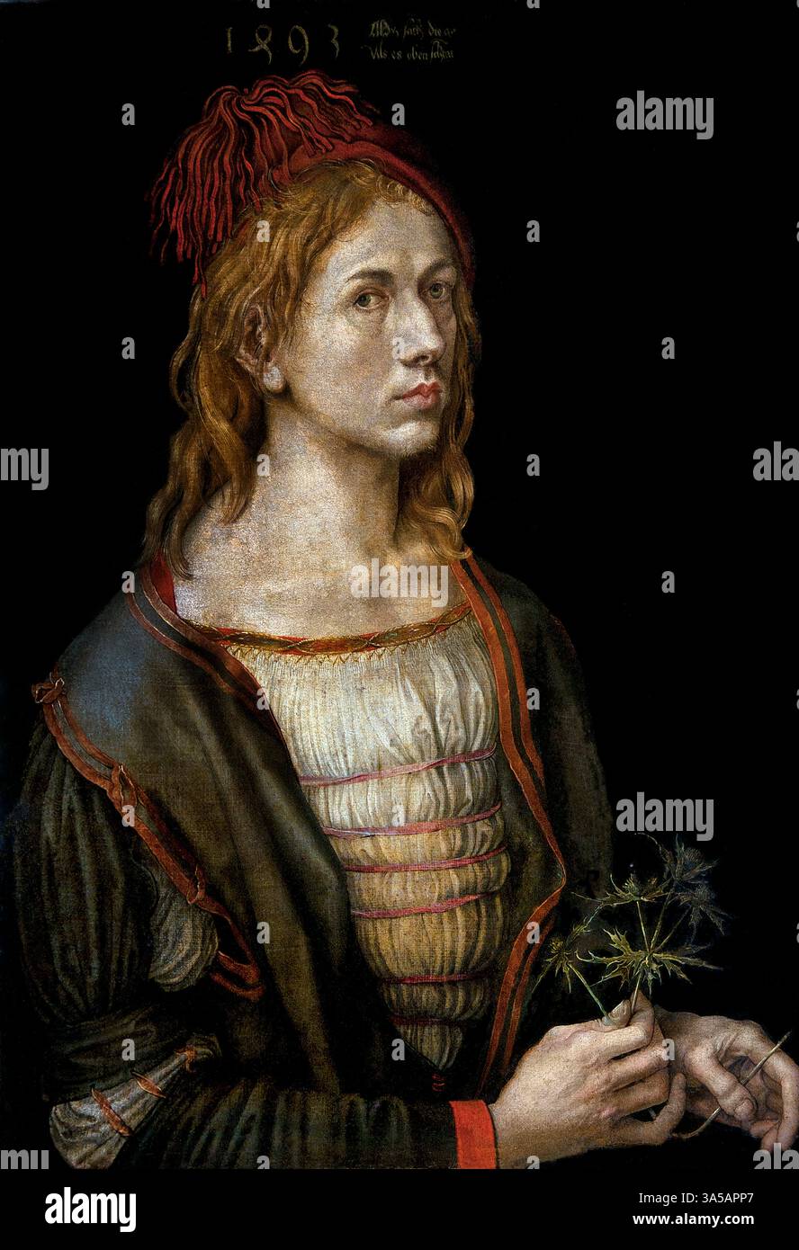 Self Portrait, Albrecht DURER 1471-1528 self portrait as young man ...