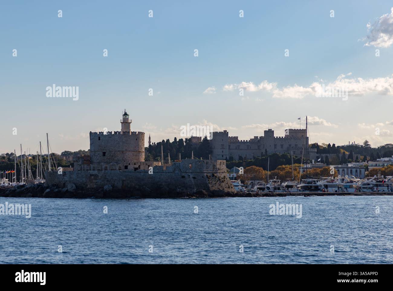 A picture of the Saint Nicholas Fortress and the Palace of the Grand ...