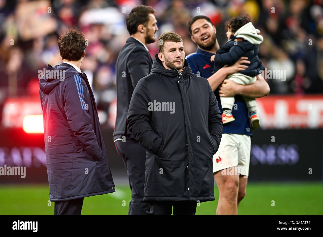 Pierre Bourgarit during the 6 or Six Nations Championship rugby match ...