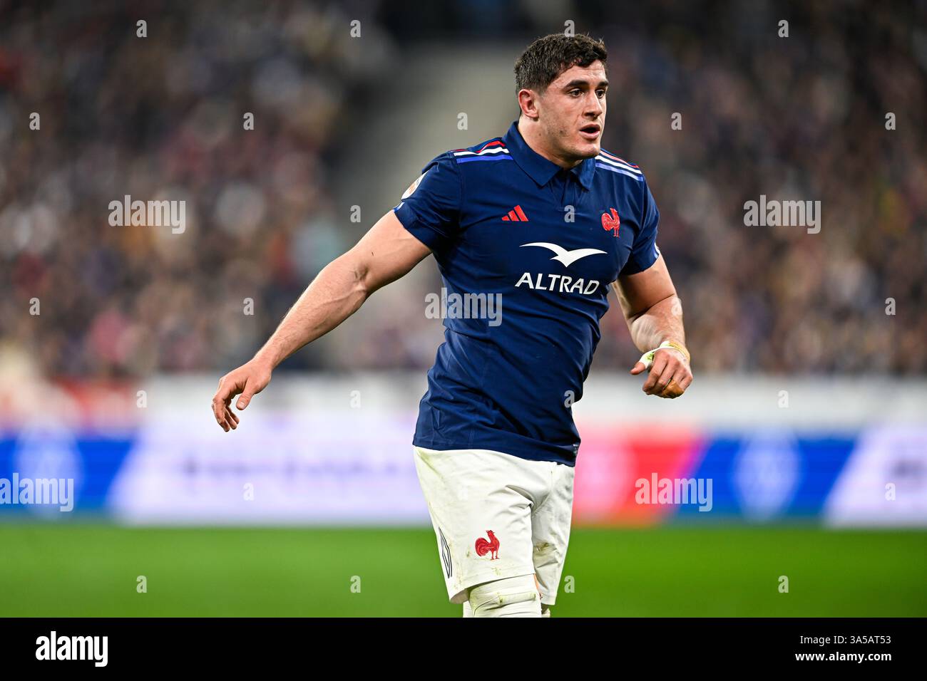 Saint Denis, France. 15th Mar, 2025. Paul Boudehent during the 6 or Six ...