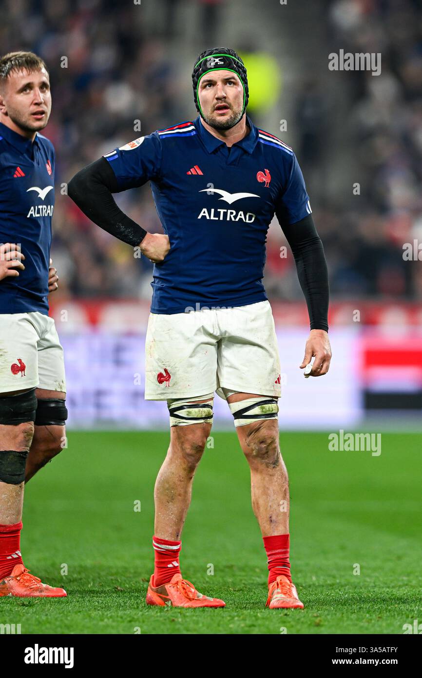 Paris, France. 15th Mar, 2025. Francois Cros during the 6 or Six ...