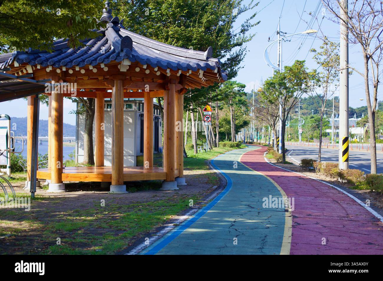 Naju City, South Korea - September 24, 2020: A traditional Korean ...