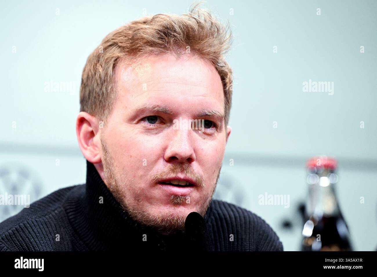 German national coach Julian Nagelsmann gives a press conference ahead ...