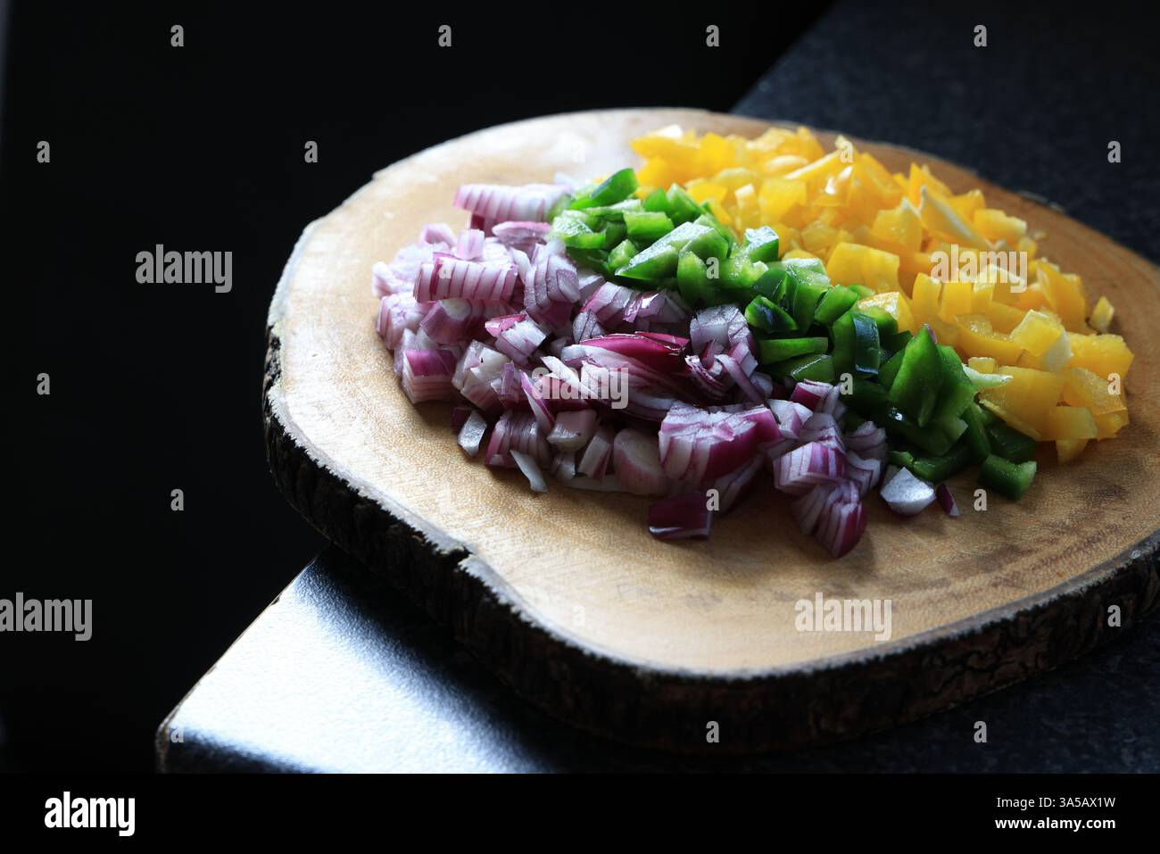 Chopped food photos hi-res stock photography and images - Alamy