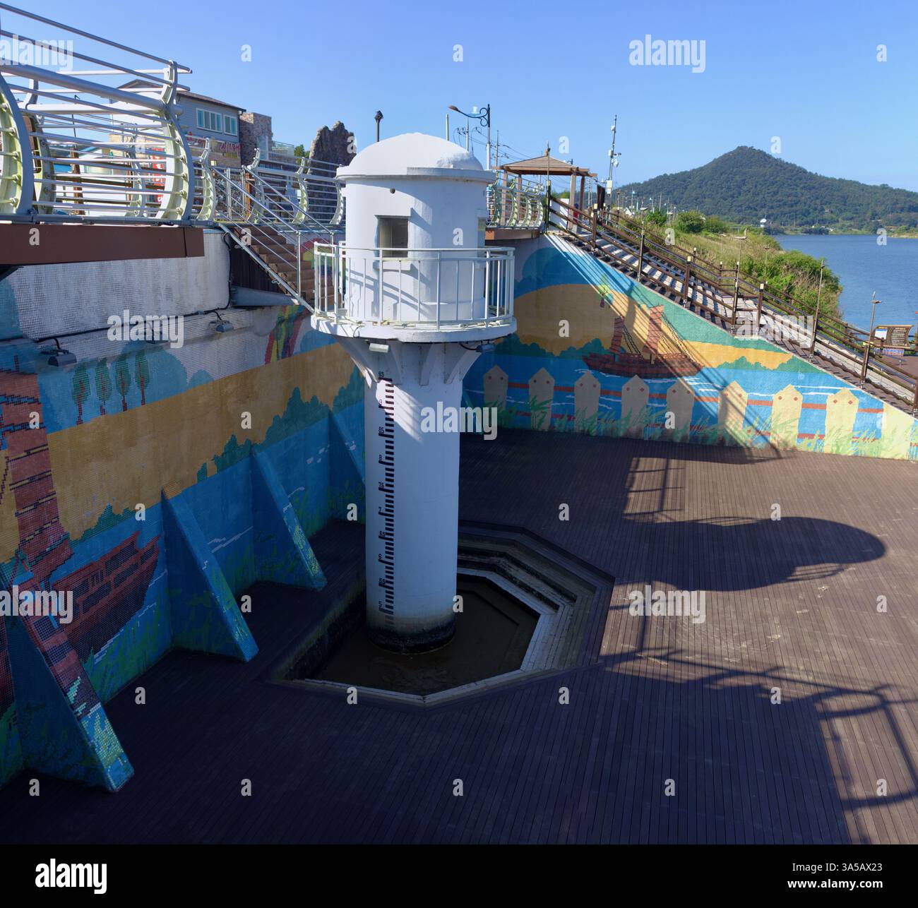 Naju City, South Korea - September 24, 2020: The Yeongsan Port ...