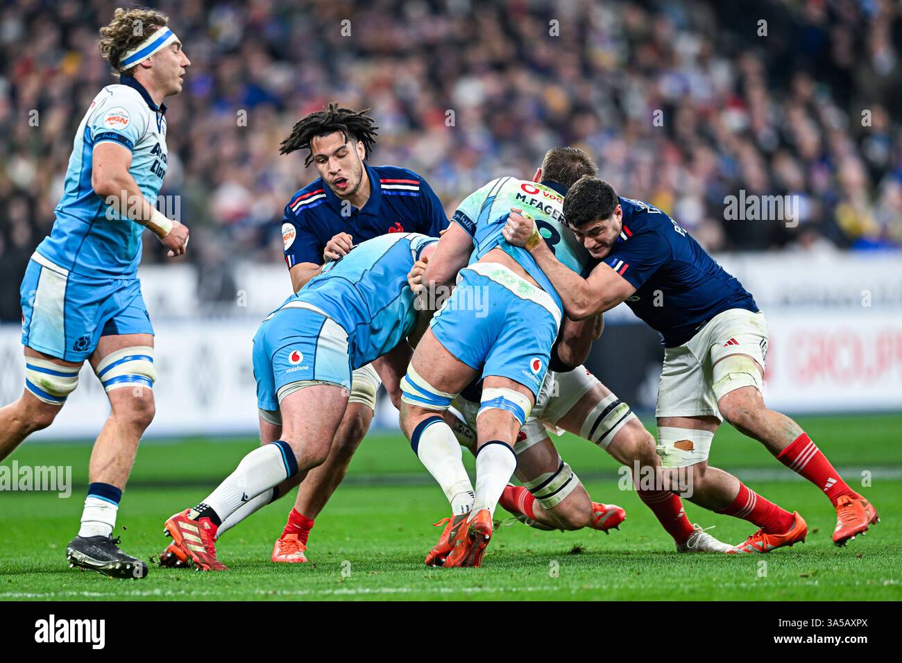 Paris, France. 15th Mar, 2025. Mickael Guillard during the 6 or Six ...