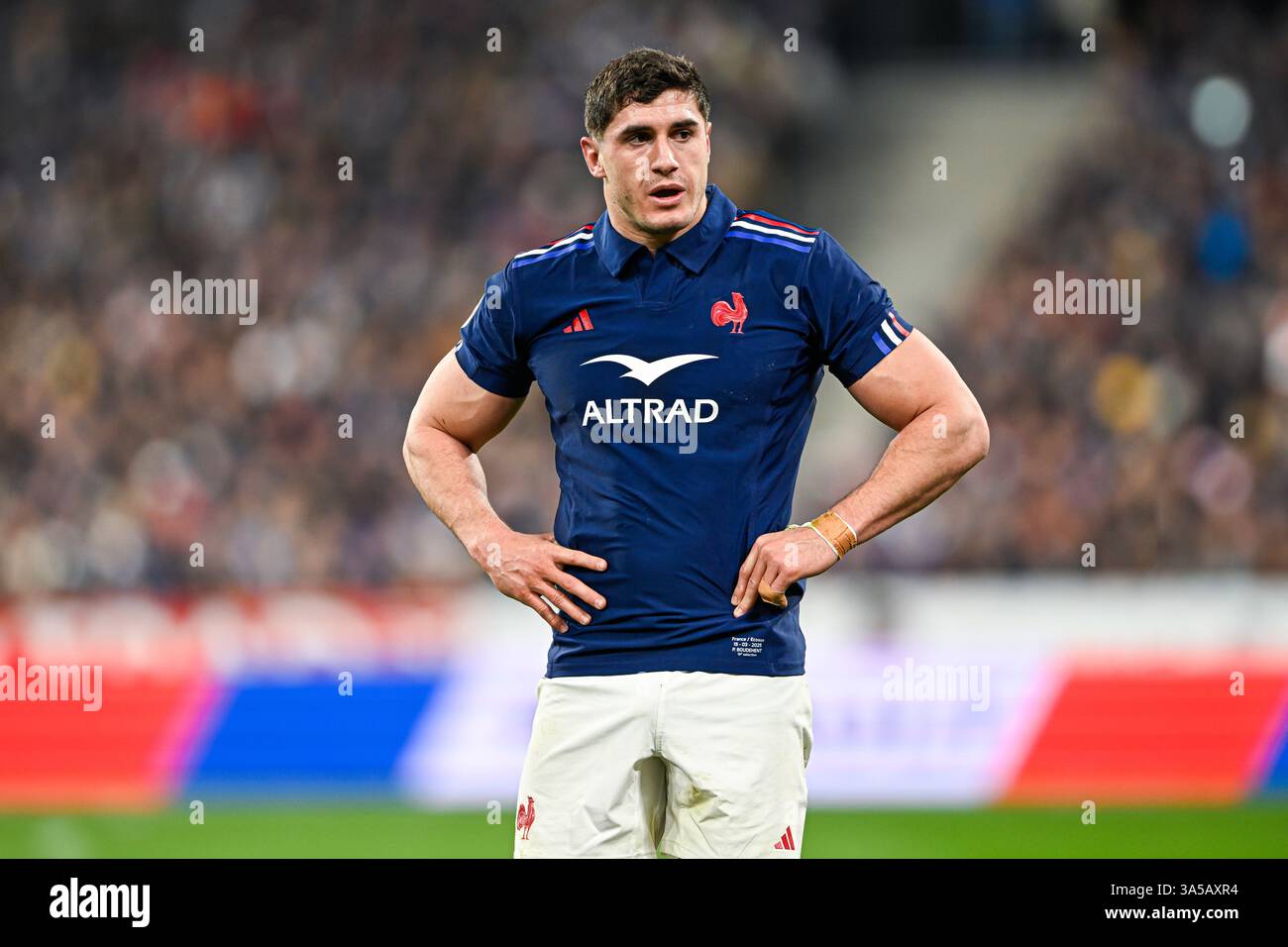 Paul Boudehent during the 6 or Six Nations Championship rugby match XV ...