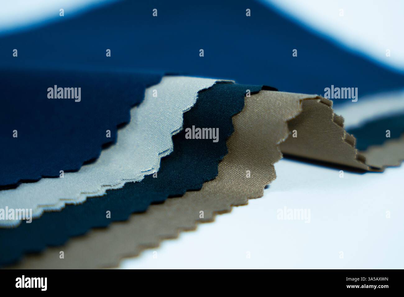 A detailed close-up of a Linen fabric swatch, showcasing its rugged ...