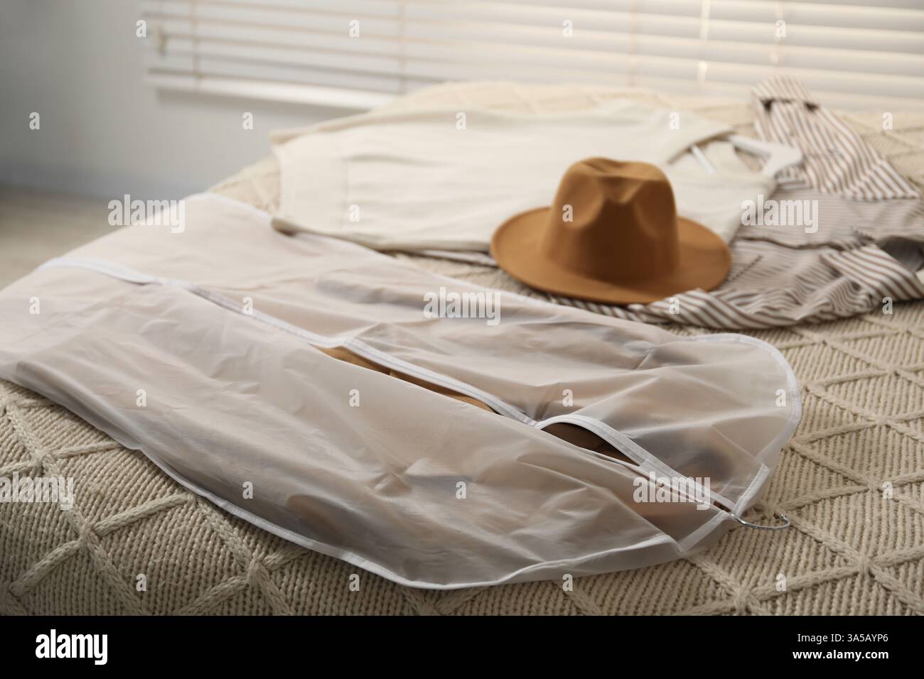 Garment cover hi-res stock photography and images - Alamy