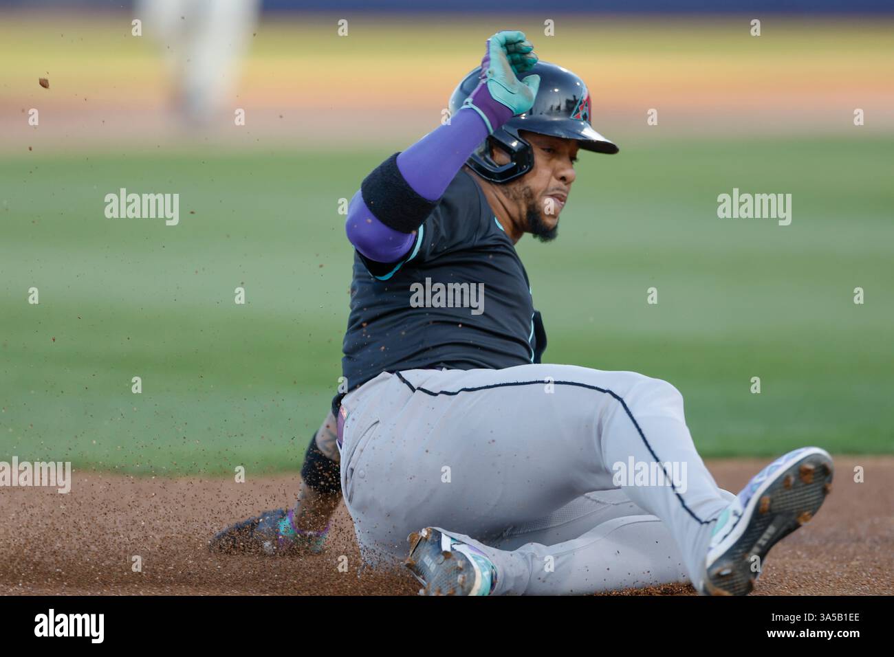 Phoenix, USA. 21st Mar, 2025. Phoenix, AZ. USA; Arizona Diamondbacks second base Ketel Marte (4 ...
