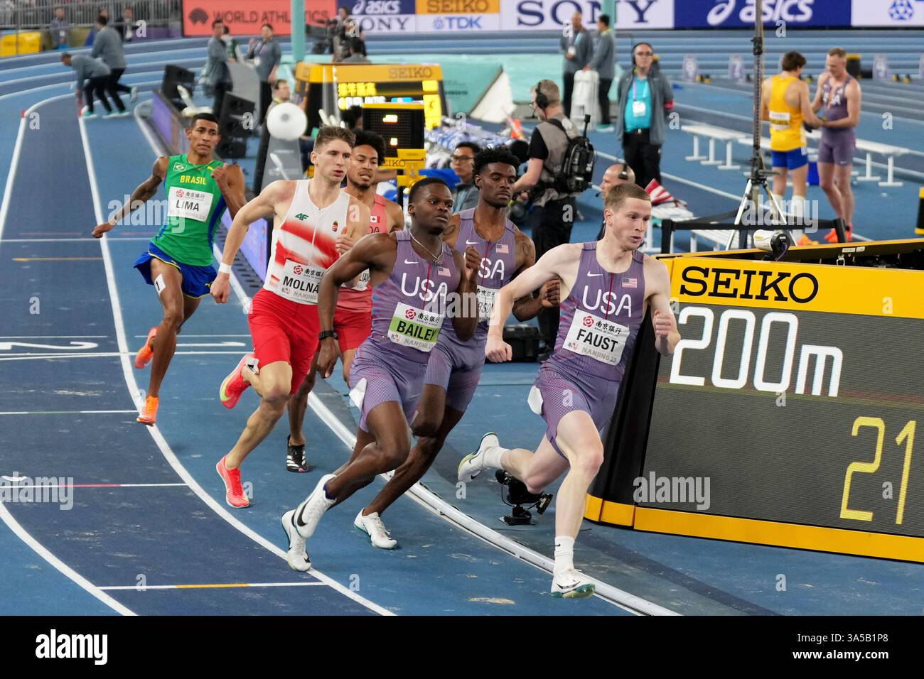 Jacory Patterson, Christopher Bailey and Brian Faust, all there of the ...